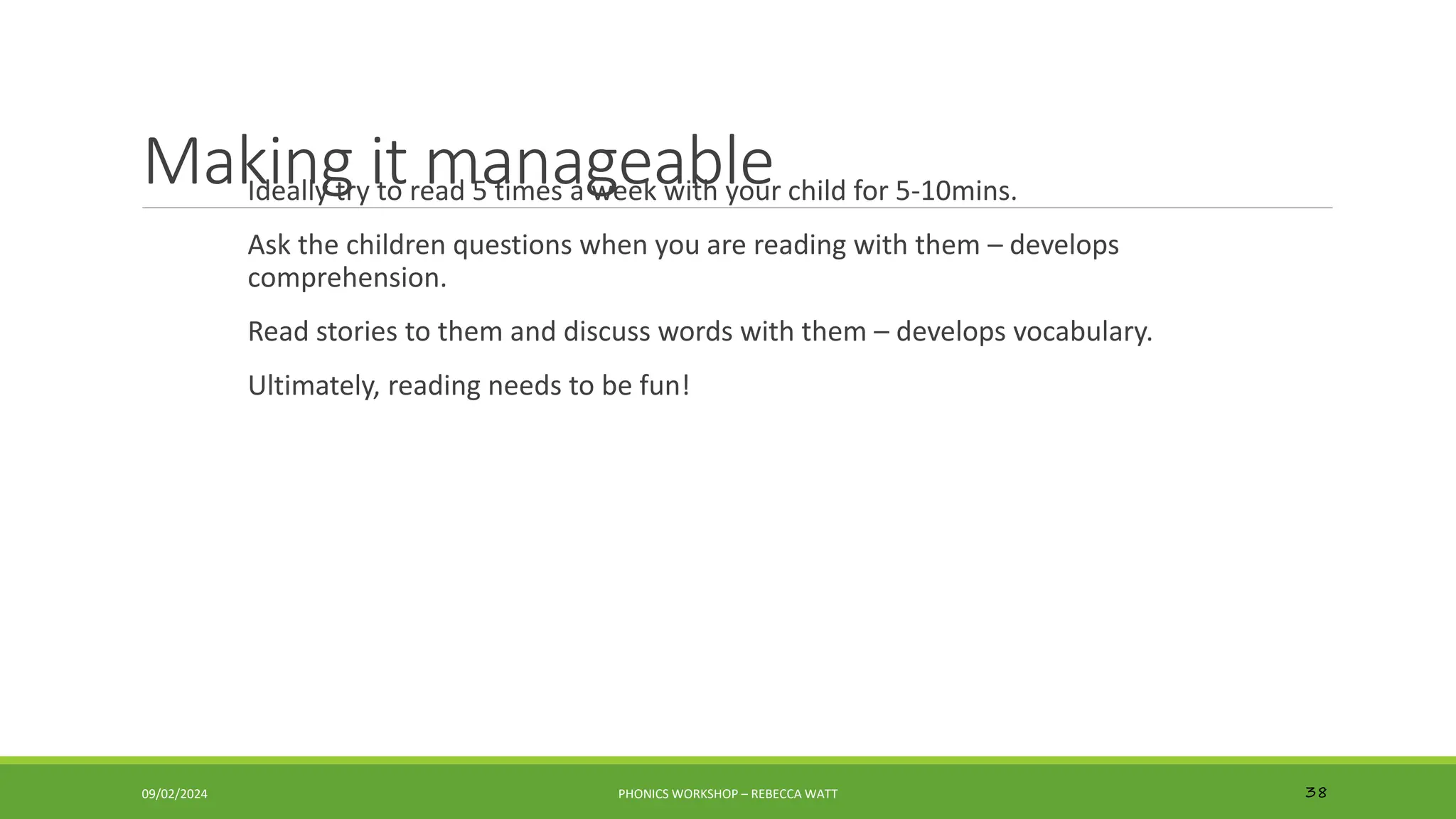 Phonics-Workshop-Presentation.ppt presen | PPT