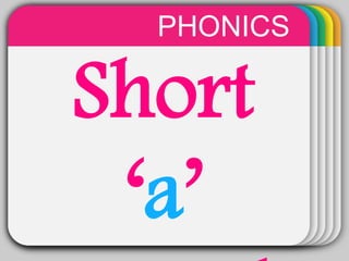 Phonics01: Short 'a' Sound | PPTX