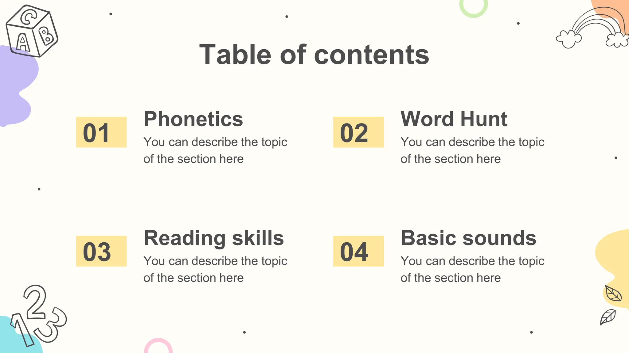 Phonics and Word Recognition - Language Arts - 1st grade by Slidesgo.pptx