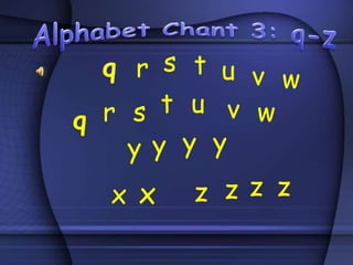 Phonics chant version 2 | PPT