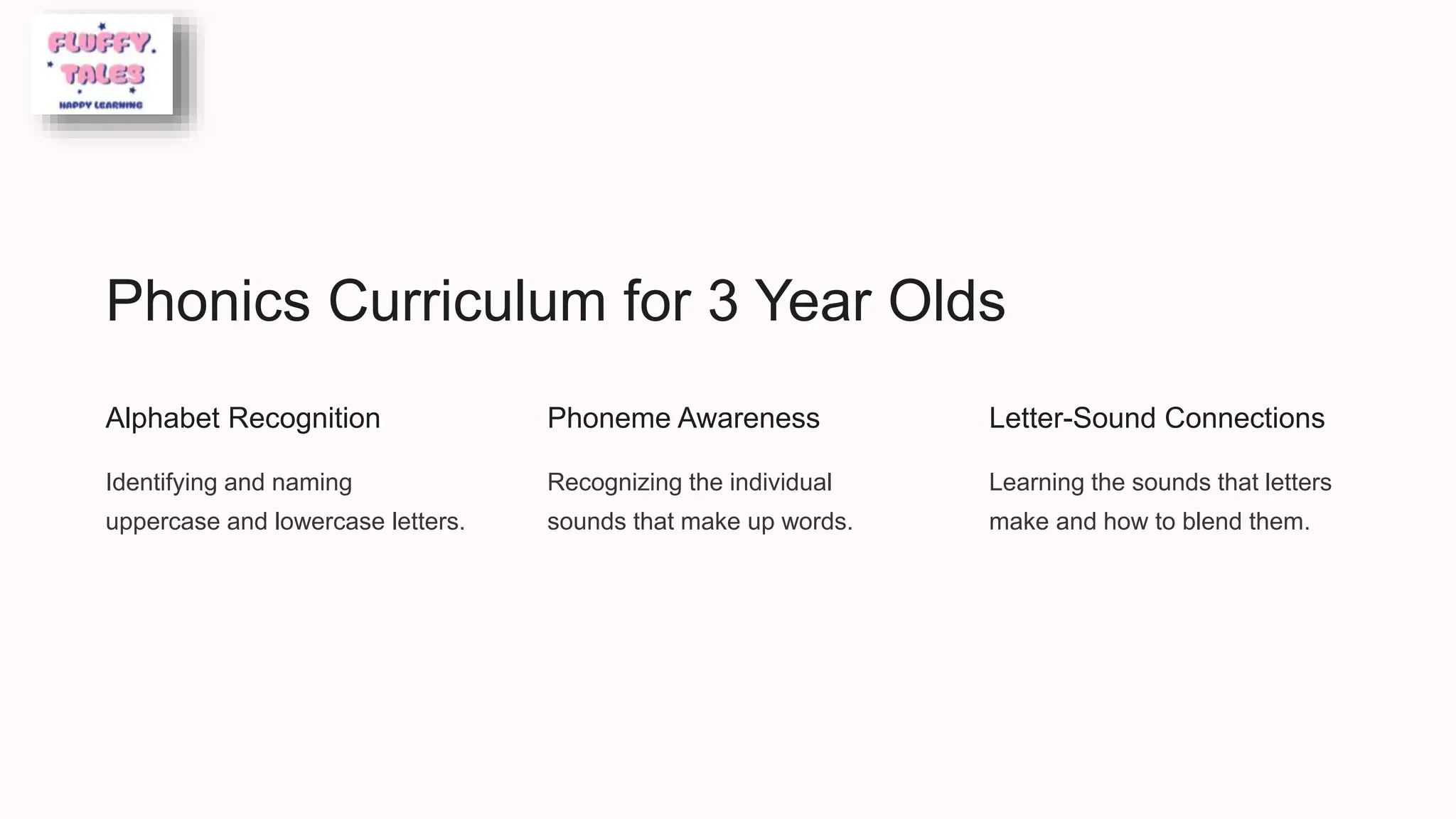 Phonics Classes for 3 Year Olds Phonics Classes for 3 Year Olds | PPTX