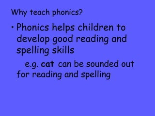 Phonics presentation for parents | PPT