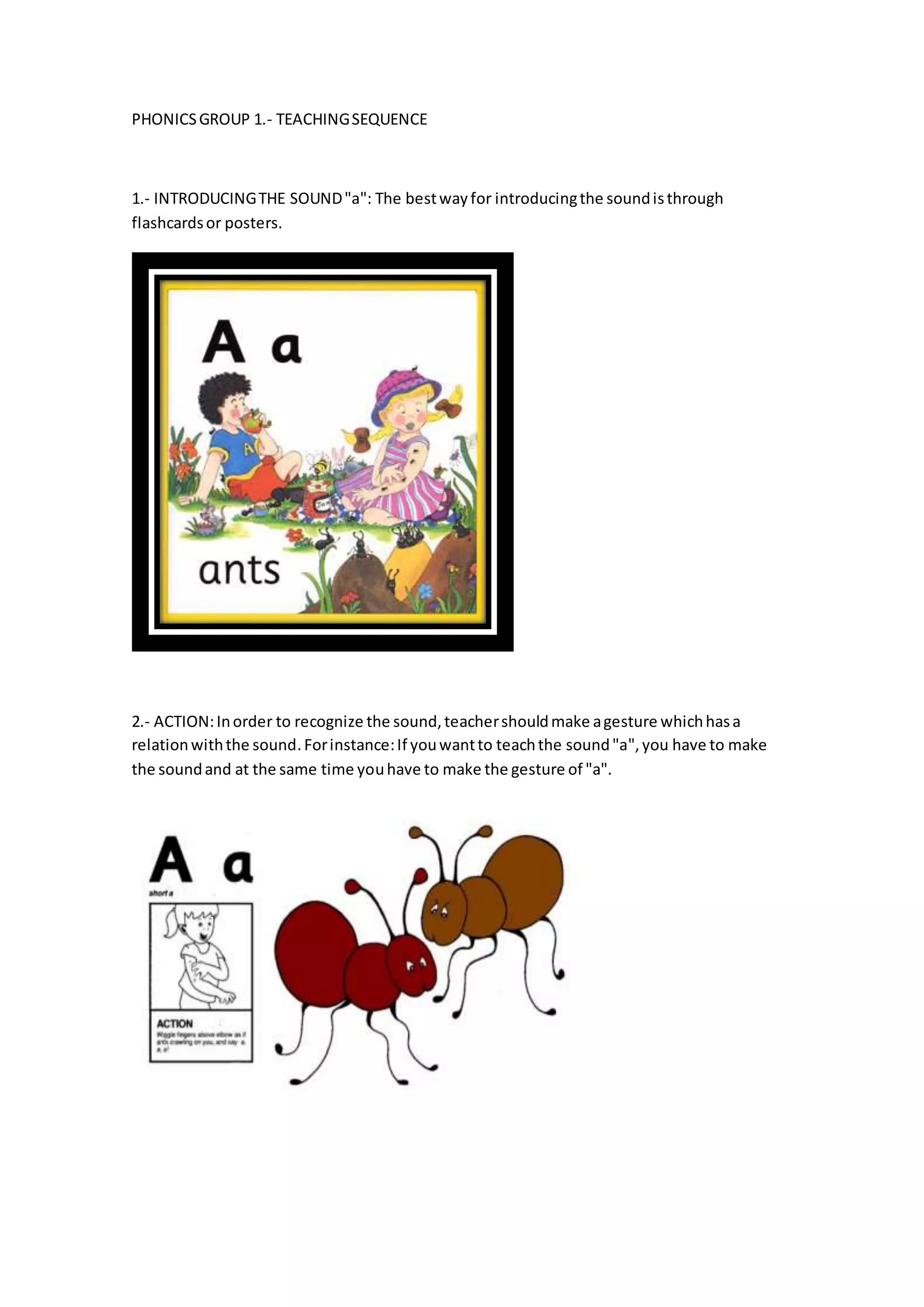 Phonics group 1. sound i | DOCX