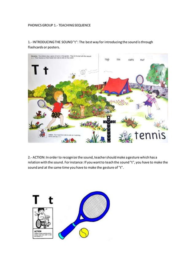 Phonics group 1. sound s | PDF