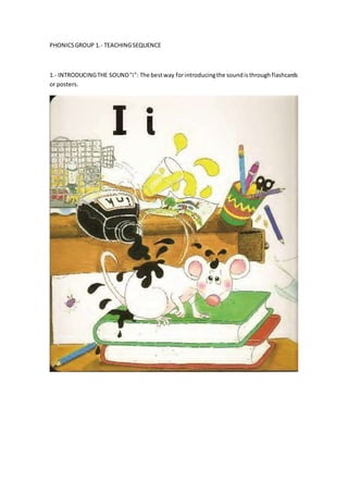 Phonics group 1. sound i | PDF