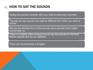 Phonics information evening 2020 | PPTX