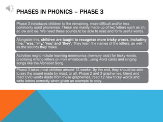Phonics information evening 2020 | PPT