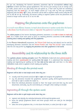 Phonics international guidance book | PDF