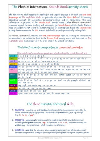 Phonics international guidance book | PDF