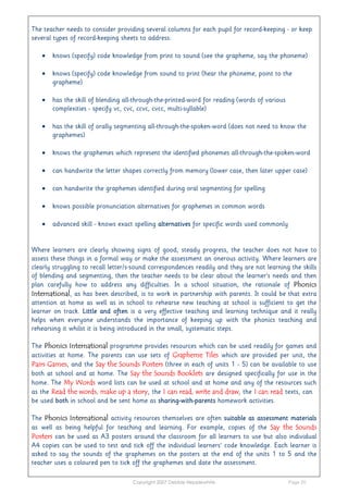 Phonics international guidance book | PDF