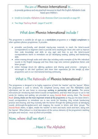 Phonics international guidance book | PDF