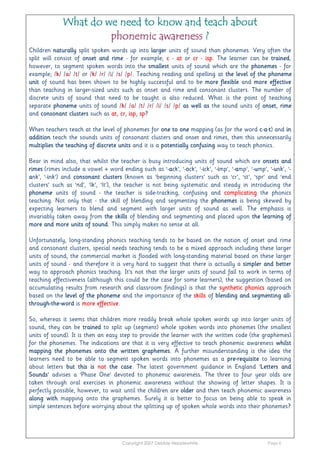 Phonics international guidance book | PDF