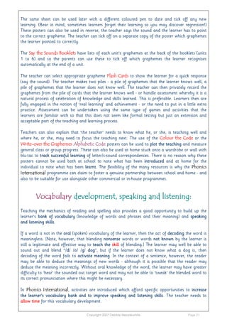 Phonics international guidance book | PDF