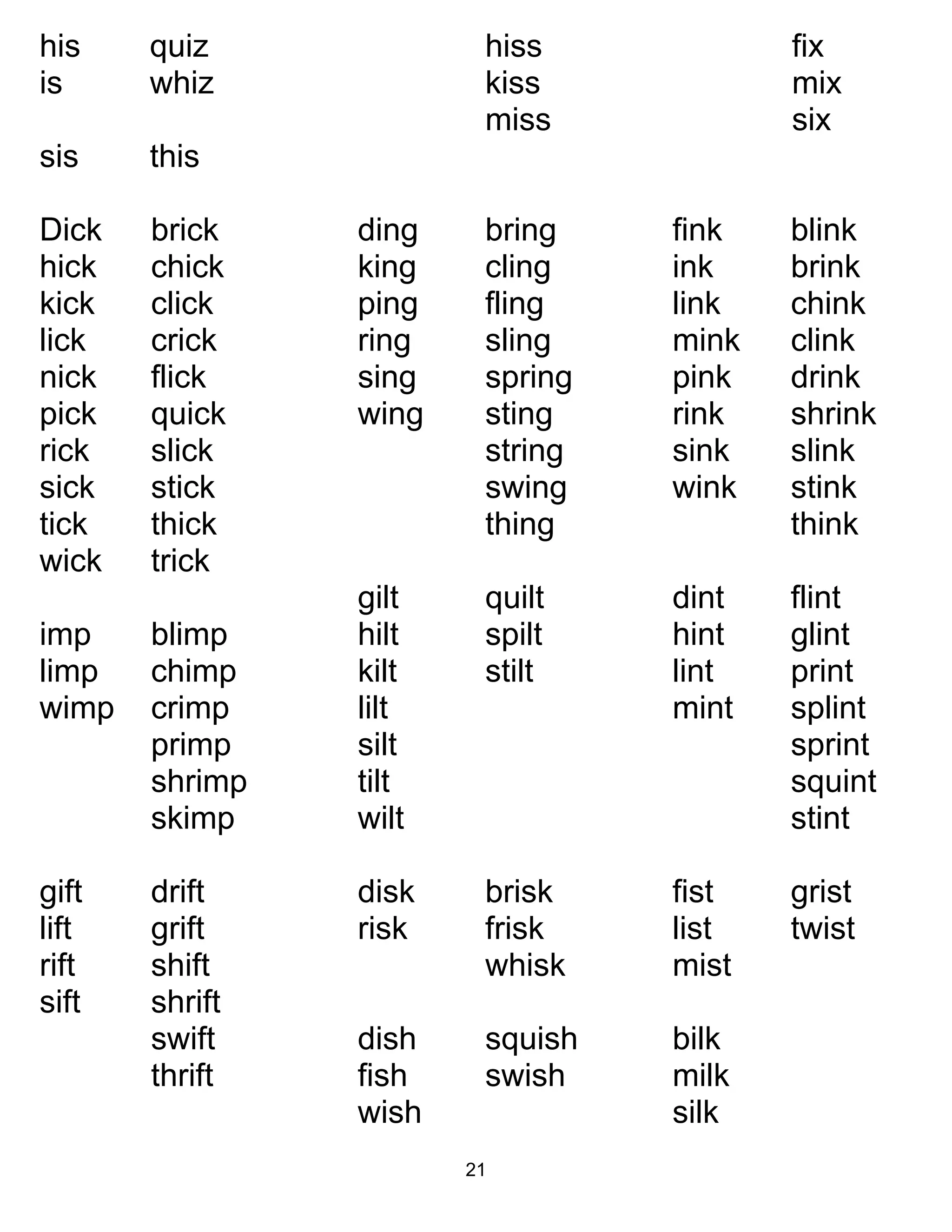 Phonics lessons | PDF