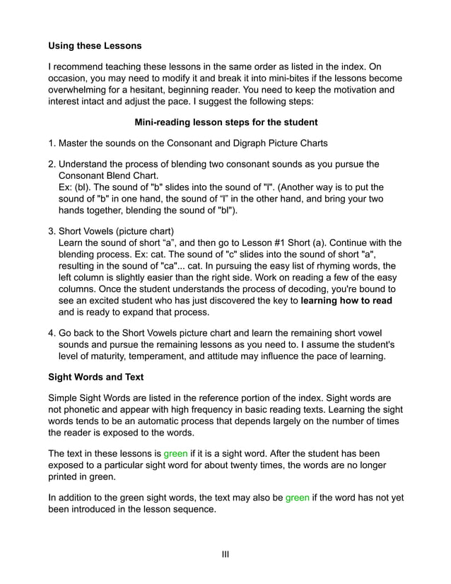 Phonics lessons | PDF | Primary Education | Education