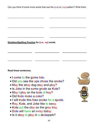Phonics lessons | PDF