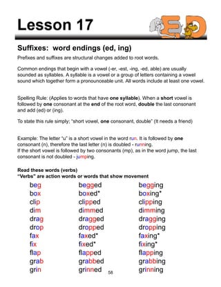 Phonics lessons | PDF