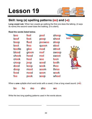 Phonics lessons | PDF