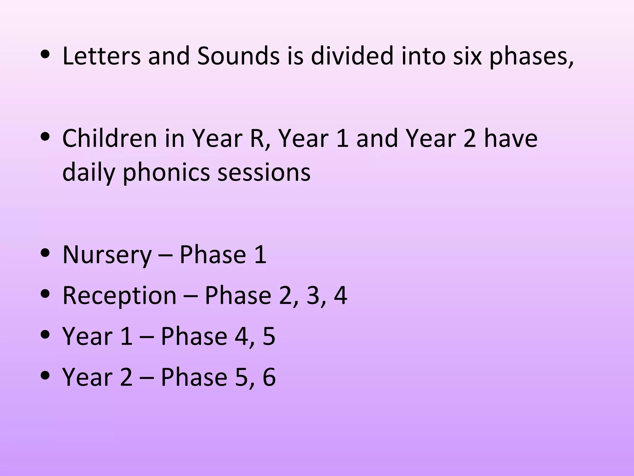 Phonics meeting parents powerpoint | PPT