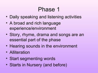 Phonics meeting parents powerpoint | PPT