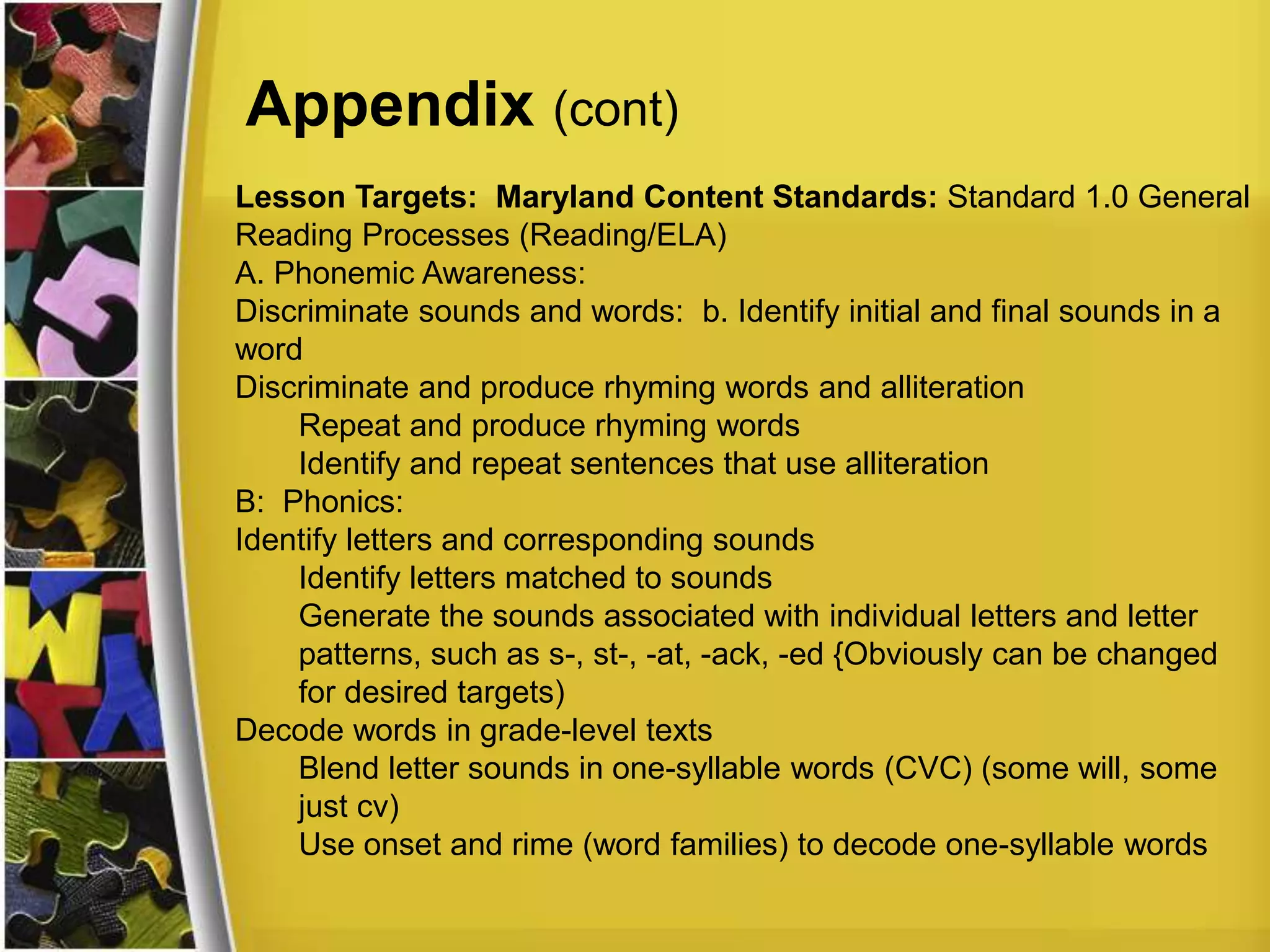 Phonics olympics acsi presentation | PPT