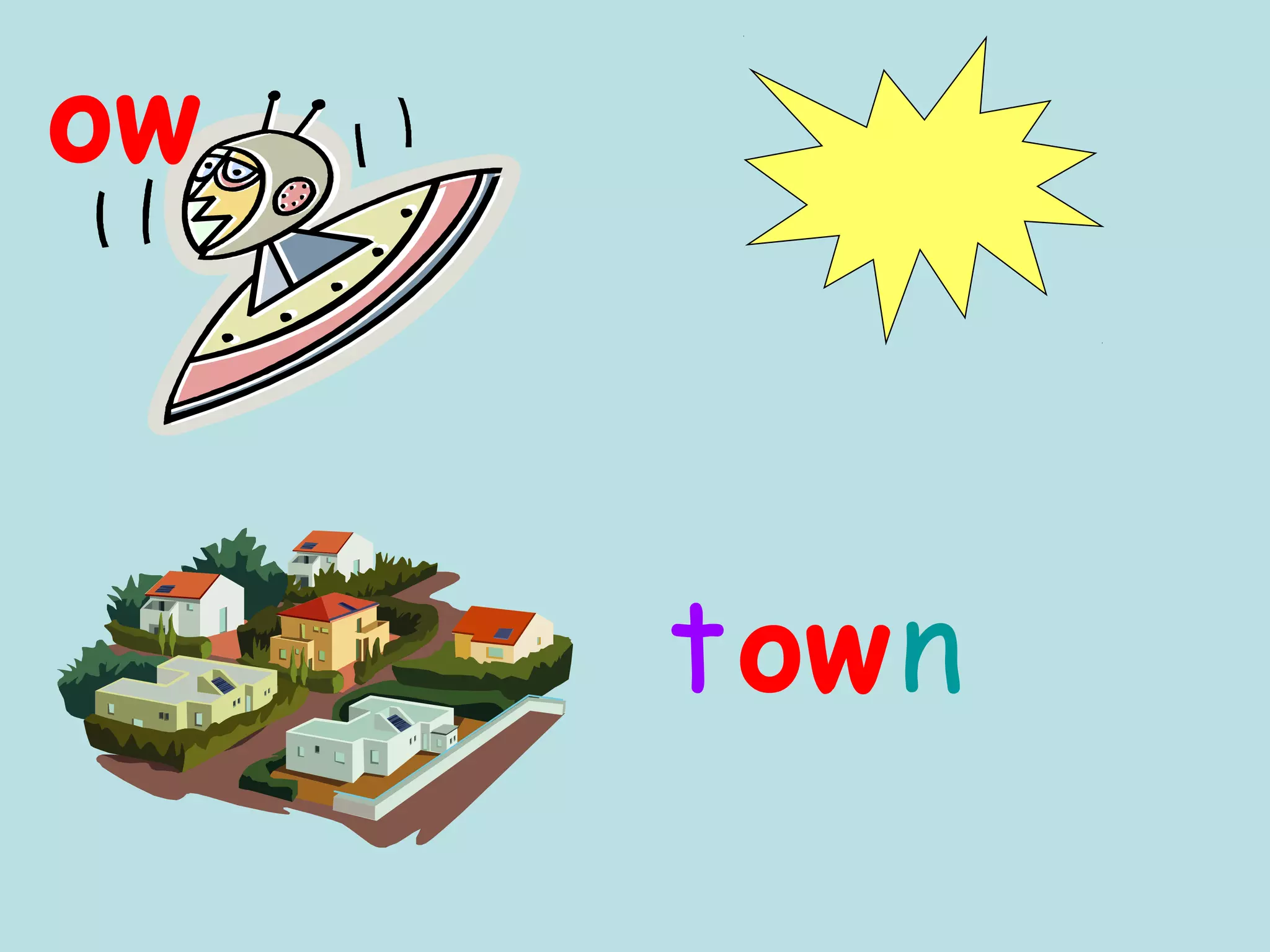 Phonics ow cow ou loud ow low macu | PPT