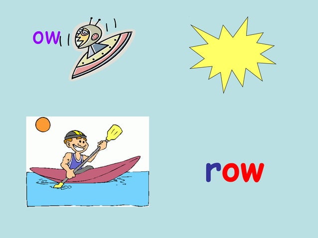 Phonics ow cow ou loud ow slow | PPT