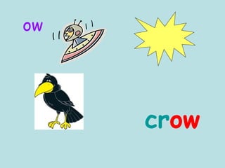 Phonics ow cow ou loud ow slow | PPT