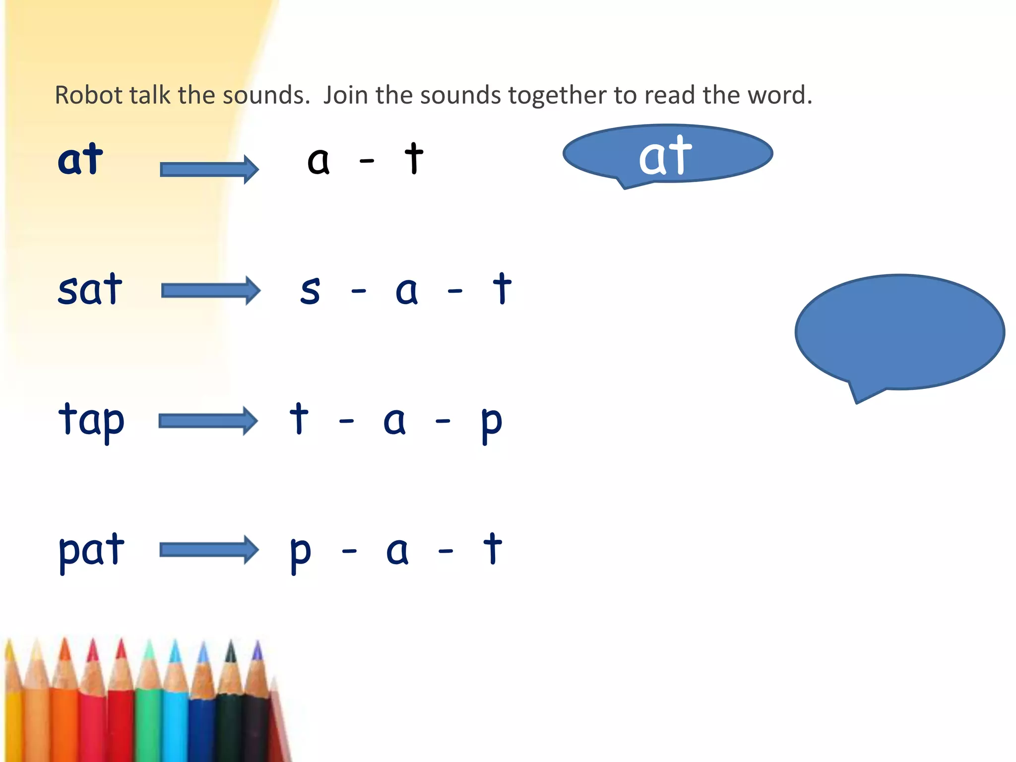 Phonics Phase 2 Set 1 Part 1 | PPT