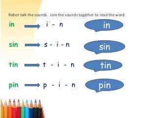Phonics Phase 2 Set 1 Part 1 | PPT