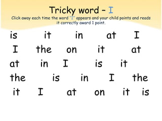 Phonics phase 2 Set 1 Part 2 | PPTX