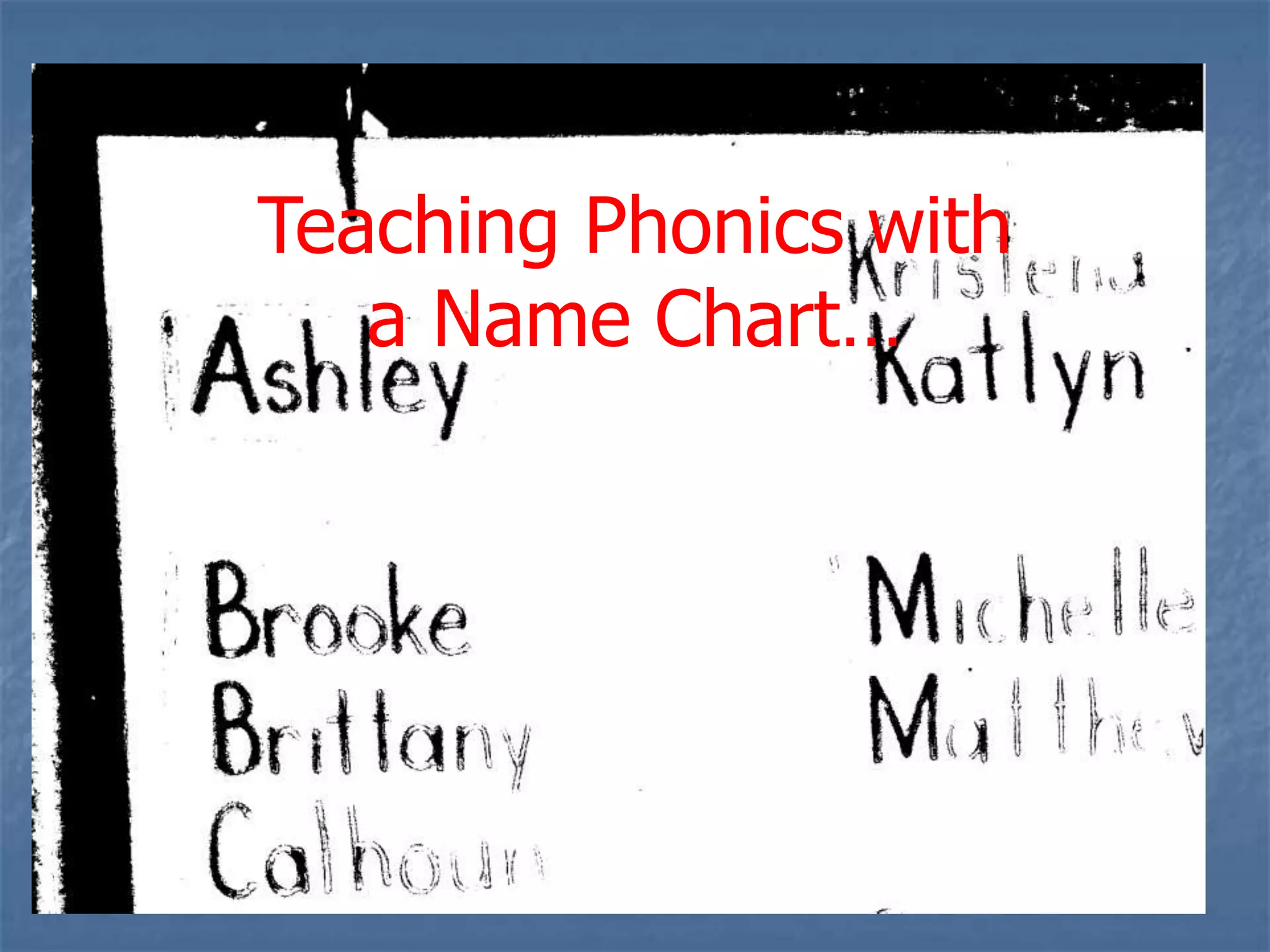 Phonics power point | PPTX