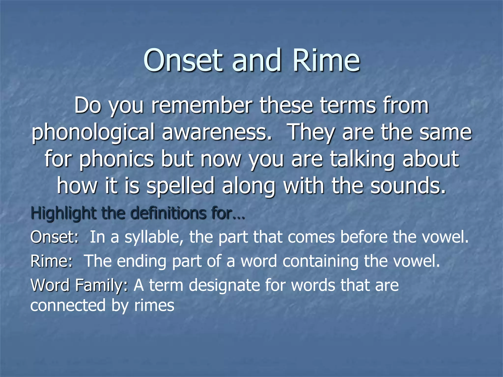 Phonics power point | PPTX