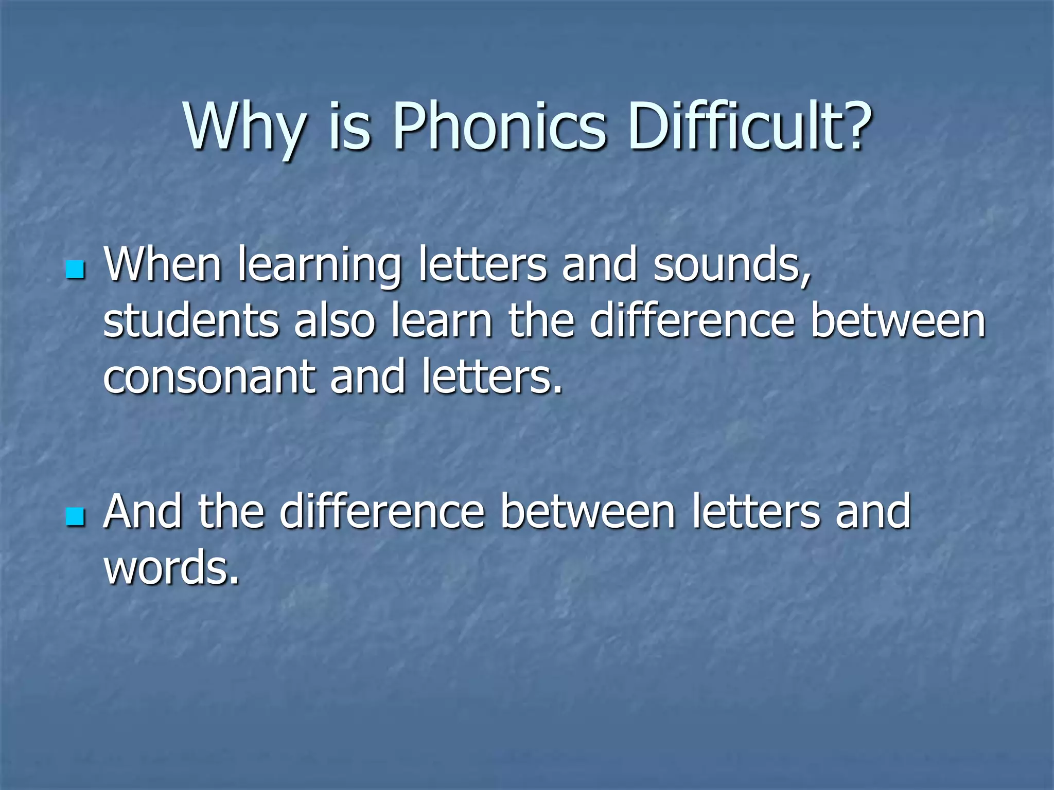 Phonics power point | PPTX