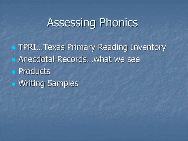 Phonics power point | PPTX | Homework and Study | Education