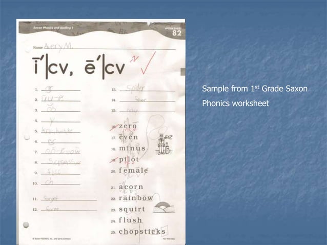 Phonics power point | PPTX | Homework and Study | Education