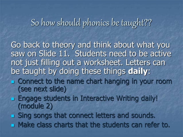 Phonics power point | PPTX | Homework and Study | Education