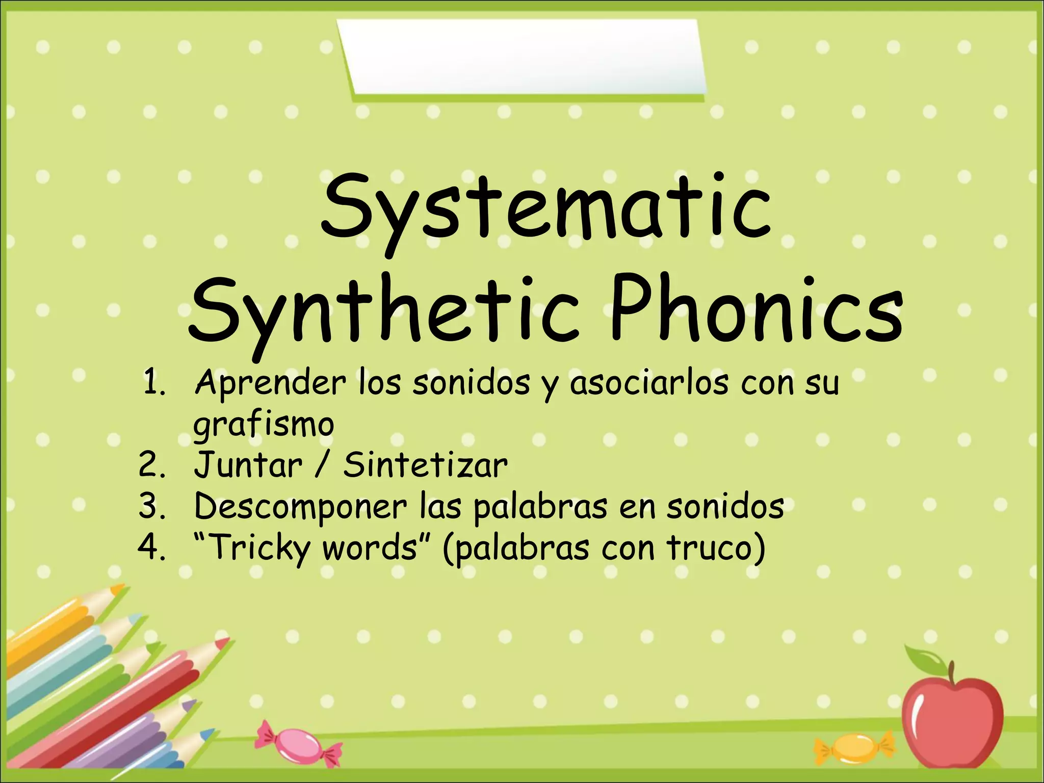 Phonics ppt | PPT