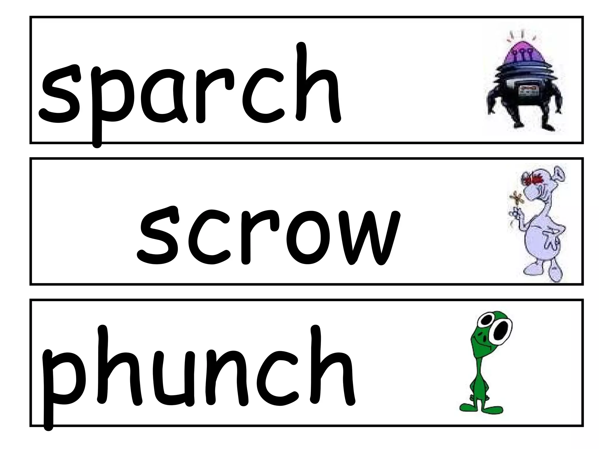 Phonics screening practise 2 | PPT