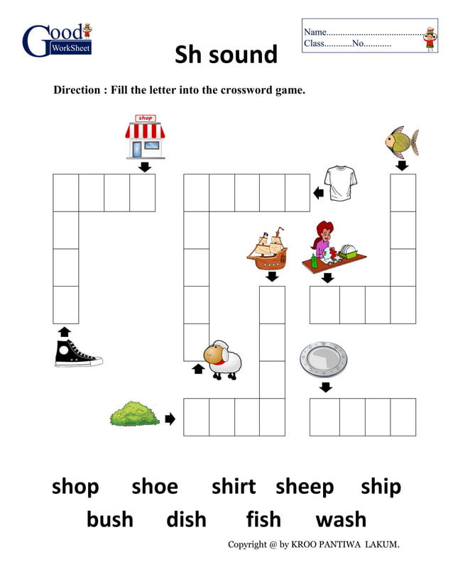 Phonics sh sound4 | PDF | Games and Puzzles | Hobbies & Interests