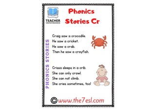 Phonics Stories presentation.pptx | Family/Children | Genres