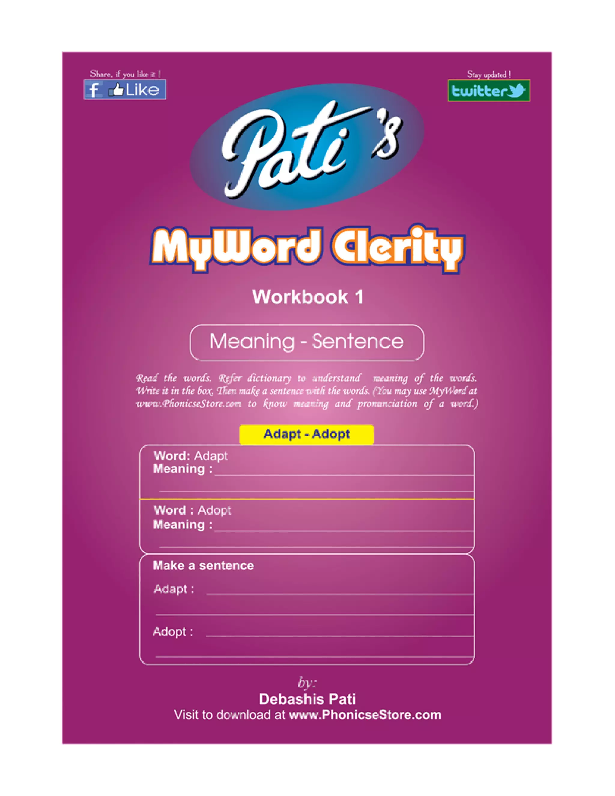 Phonics workbooks worksheets in mumbai | PDF