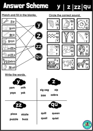 Phonics Worksheet Year 1.pdf ponics in learning english | PDF