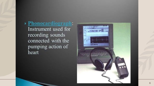 Phonocardiogram.pptx | Heart and Cardiovascular Diseases | Diseases and ...
