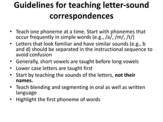 Phonological awareness | PPTX