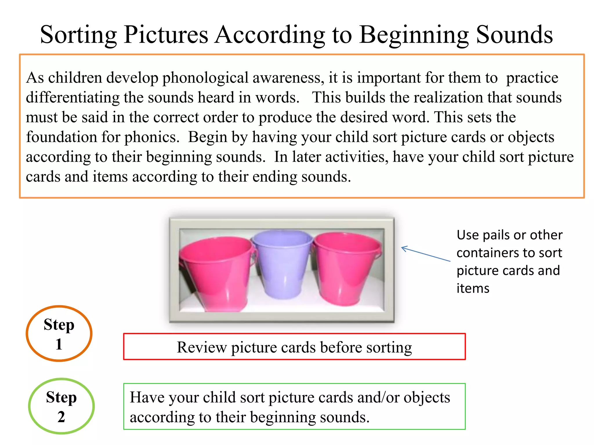 Phonological Awareness Fun with Sounds | PPTX