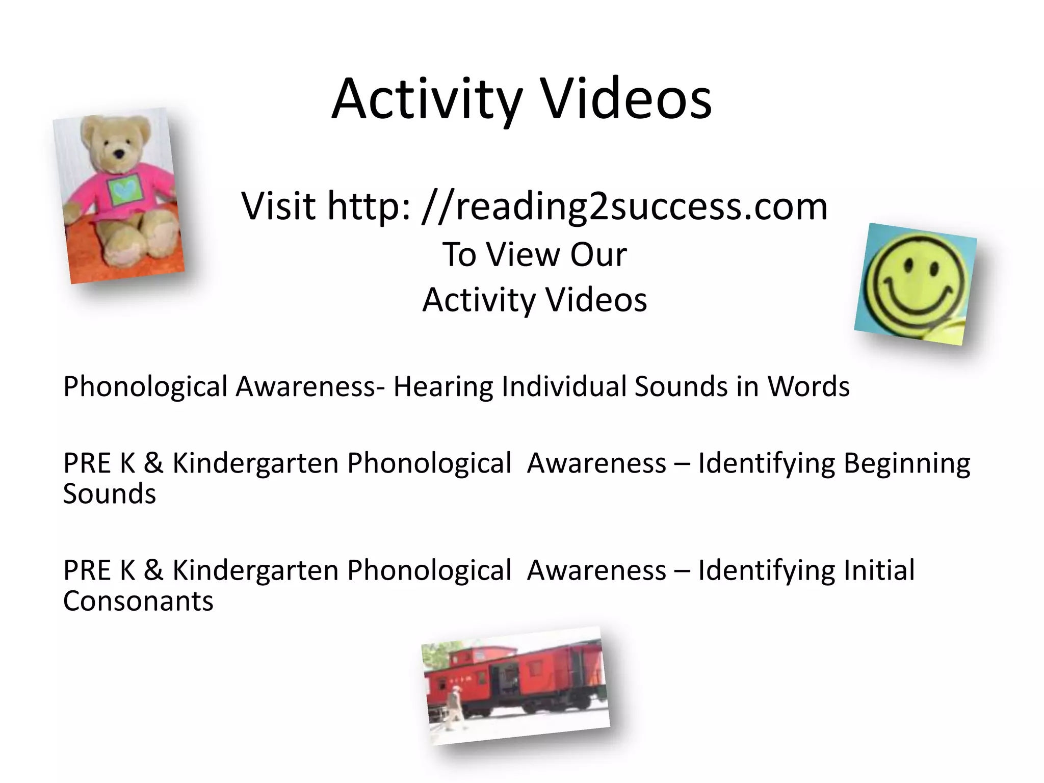 Phonological Awareness Fun with Sounds | PPTX