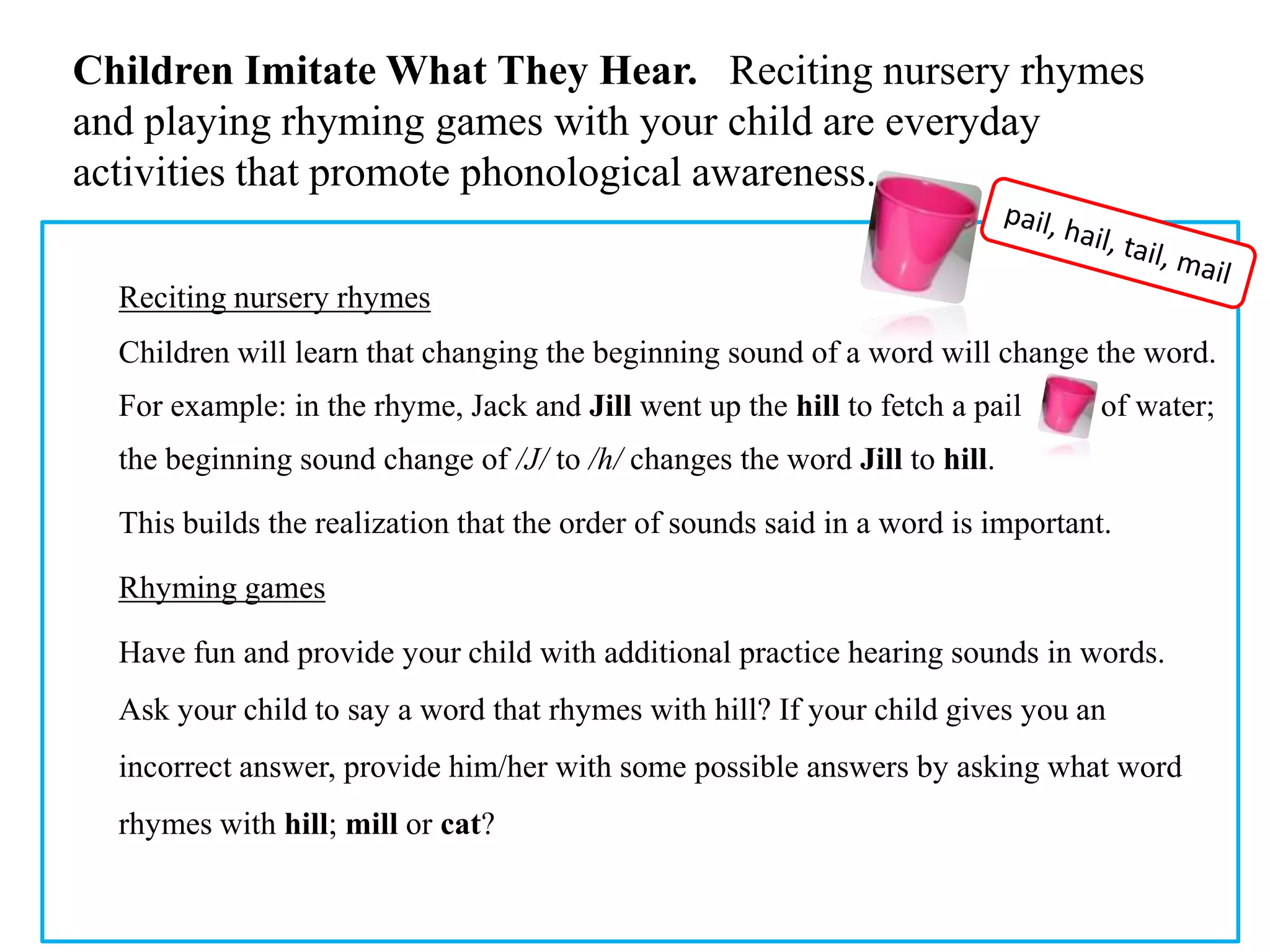 Phonological Awareness Fun with Sounds | PPTX
