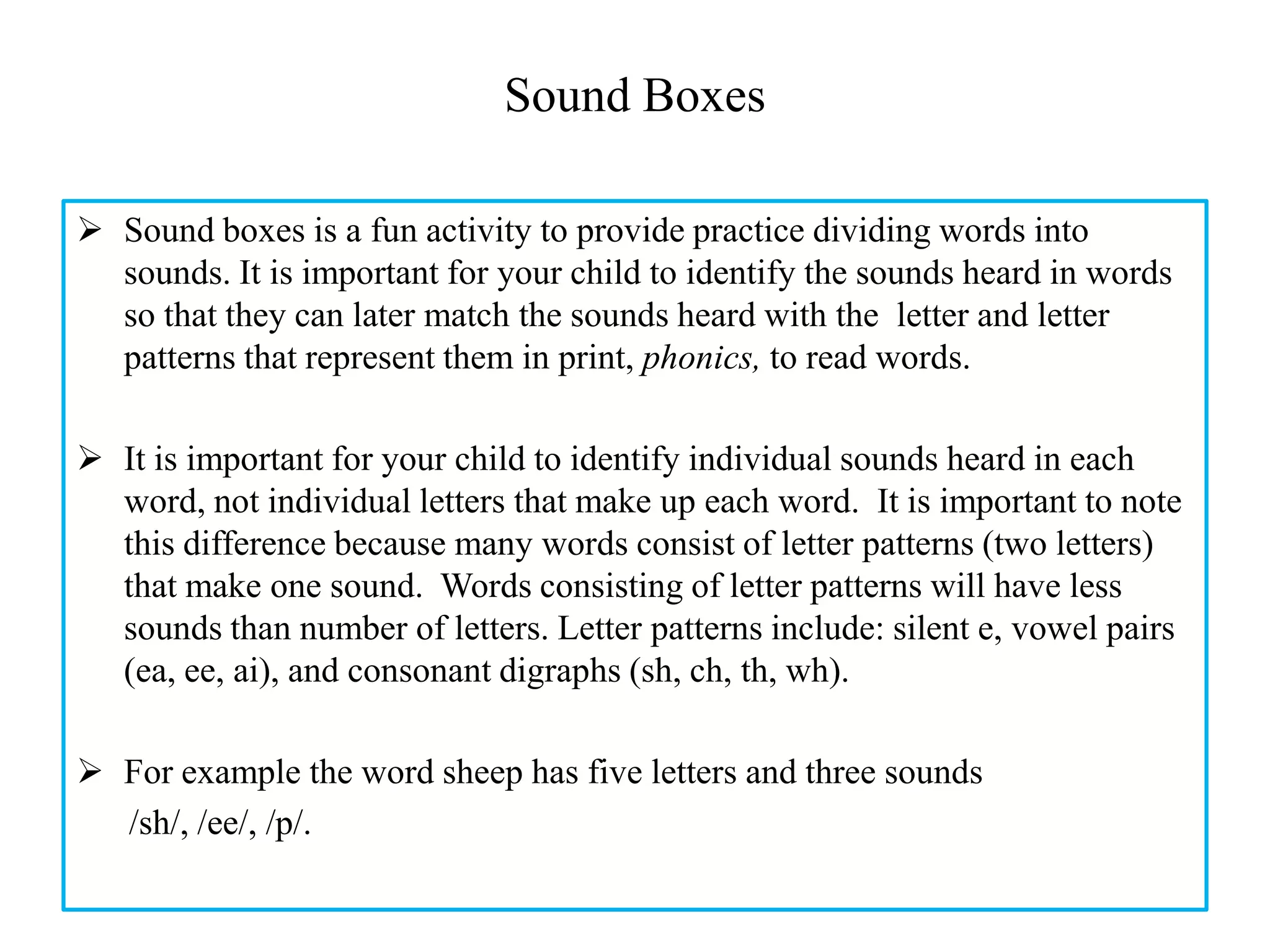 Phonological Awareness Fun with Sounds | PPTX