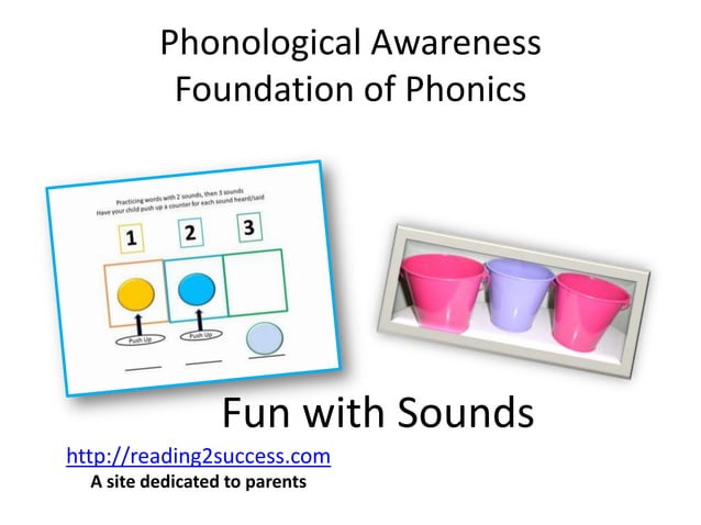 Phonological Awareness Fun with Sounds | PPTX